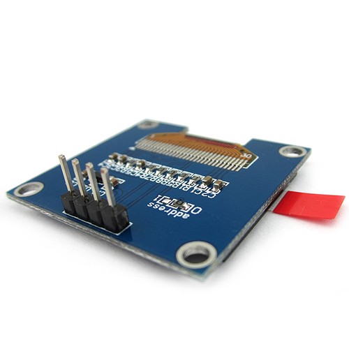 Arduino 1.3"128x64 I2C Interface White OLED Display Module