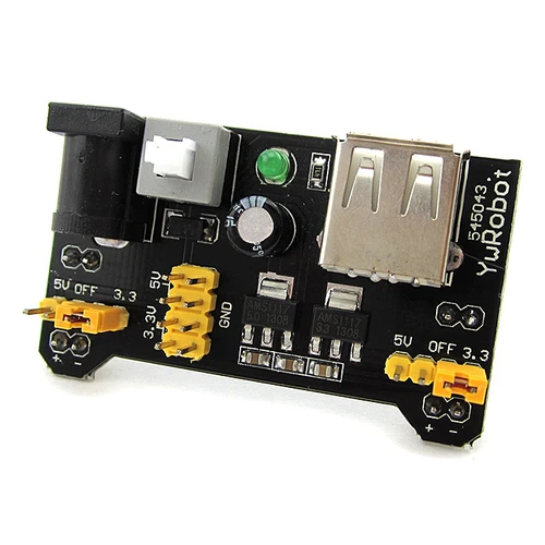 MB102 Breadboard Arduino DIY Projesi Icin Guc Kayna Modulu