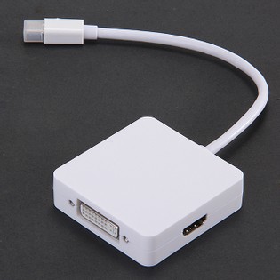3-In-1 DisplayPort to Digi-port Adapter
