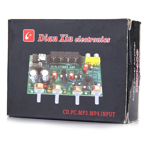 DX0409 Stereo Audio Amplifier Board HIFI Amplifier 2.0 Channel