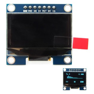 1.3"128x64 SPI Interface Blue Color OLED Display Module For Arduino/RPi ...