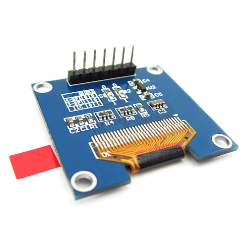 1.3"128x64 SPI Interface Blue Color OLED Display Module For Arduino/RPi ...
