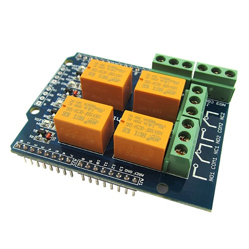 Relay Shield V2.0 5V 4-Channel Relay Module