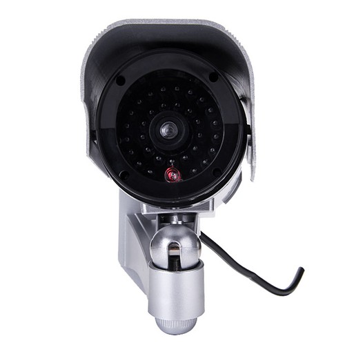 Dummy Solar & Batteries Powered CCD Security Cameras
