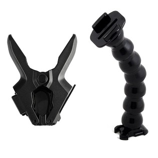 Jaws Flex Clamp Mount + Adjustable Goose Neck for GoPro HD Hero 3+