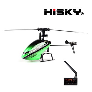 Hisky HFP80 V2 4CH Flybarless RC Helicopter 6 Axis Gyro With HT8