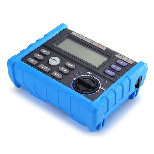 Circuit Breaker RCD Loop Tester Meter Trip-out Time/Current Voltage