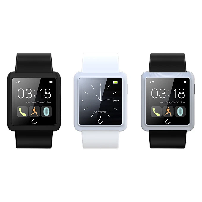 U Watch U10L 1.54 Waterproof Anti lost Bluetooth Smart Watch