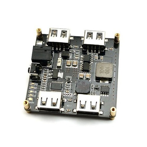 Matek DC-DC USB Power Adapter LiPo to USB Converter 6A 4 Ports PCB