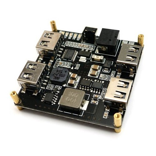 Matek DC-DC USB Power Adapter LiPo to USB Converter 6A 4 Ports PCB