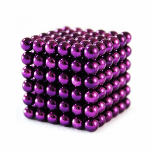 216Pcs 5mm Sliver DIY Neocube Magic Beads Magnetic Balls Puzzle