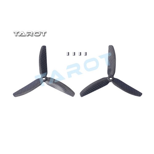 Tarot 5045 Propellers Carbon Fiber 3-Blade CW CCW