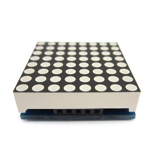 8X8 Cascadable Red LED Matrix Display Module with SPI Interface