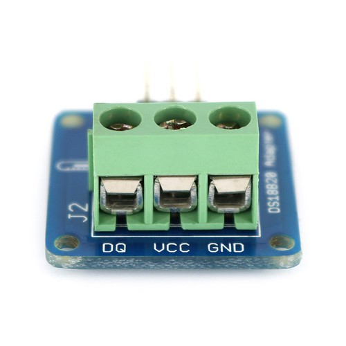 Waterproof DS18B20 Temperature Sensor (100cm) + DS18B20 Adapter Module