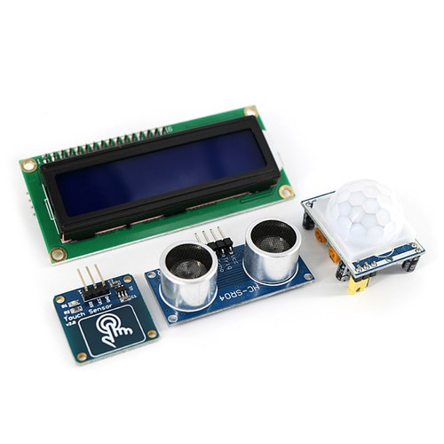 ESP8266 ESP-12E UNO Wi-Fi BreadBoard Kit with Sensors / LCD Display