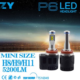 P6 Philips Chips 55W 4500lm LED Car Headlight Car Headbulb