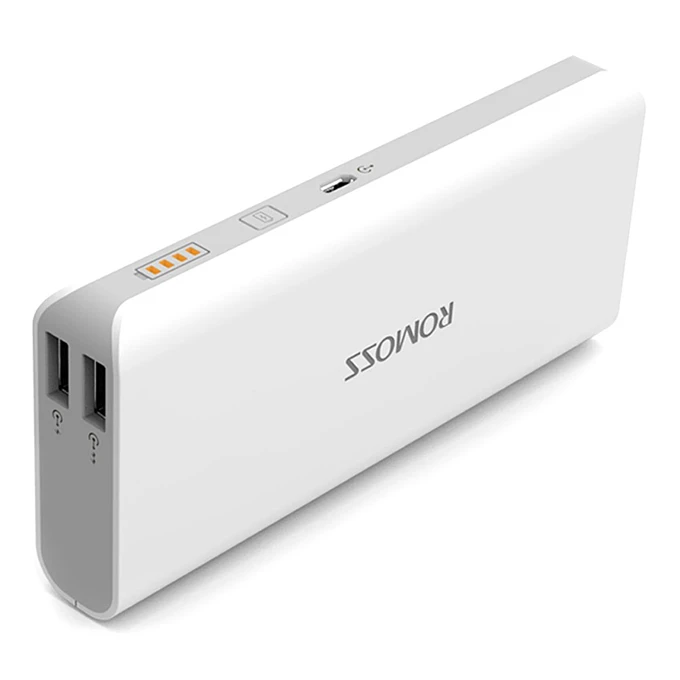 Original ROMOSS Sense4 Dual USB 10400mAh Power Bank