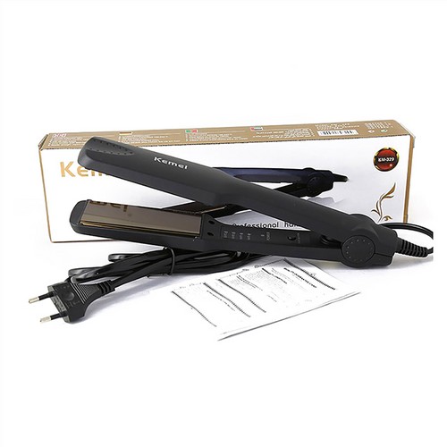 Kemei KM-329 Professional Hairstyling Iron Hair Straightener