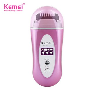KM-6810 Infrared Hair Remover Women Electric Shaver IR Epilator