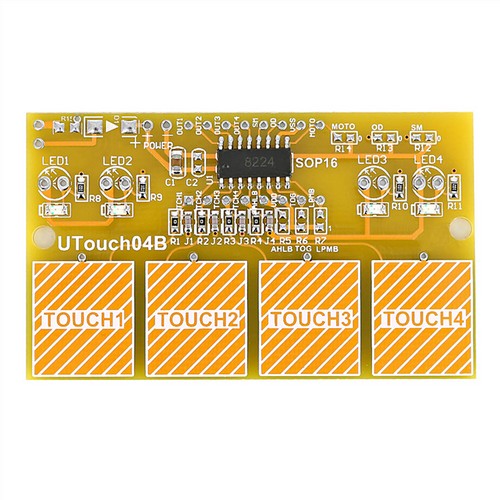 4-Channel Digital Capacitive Touch Sensor Switch Module