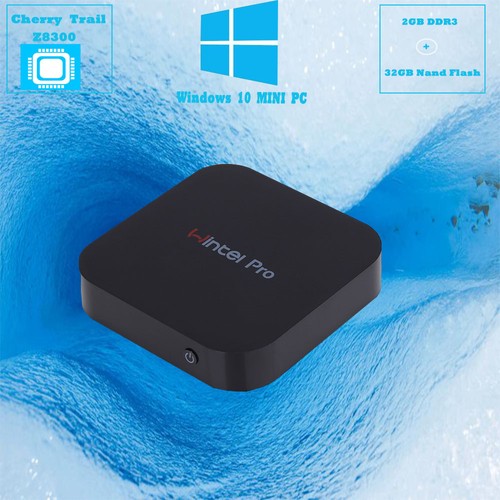 Wintel Pro W8 PRO Intel Z8300 Windows 10 4K MINI PC 2G/32G