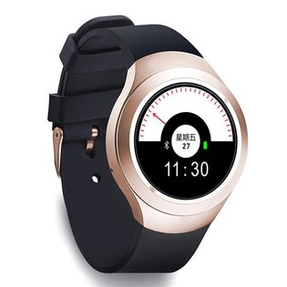 L6 MTK2502C Bluetooth Smartwatch Phone 2G SIM / TF Card - Gold