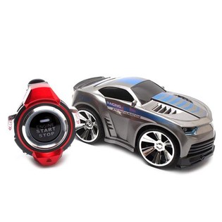 Funny R-101 2.4G Smart Watch Voice Control RC Car - Gray