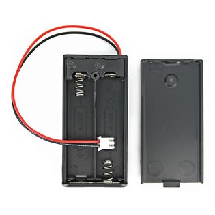 2xAA Battery Holder Case Box with Cover / XH2.54-2P Cable / Switch