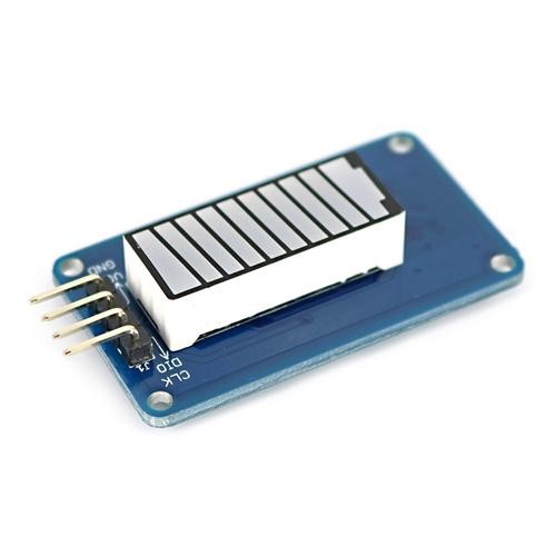 Battery Style Digital Tube LED Battery Level Display Module