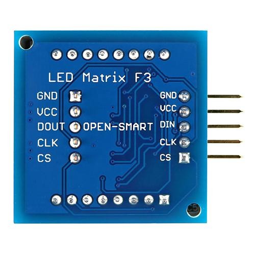 1. 8 inches 8X8 Red LED Matrix Display Module