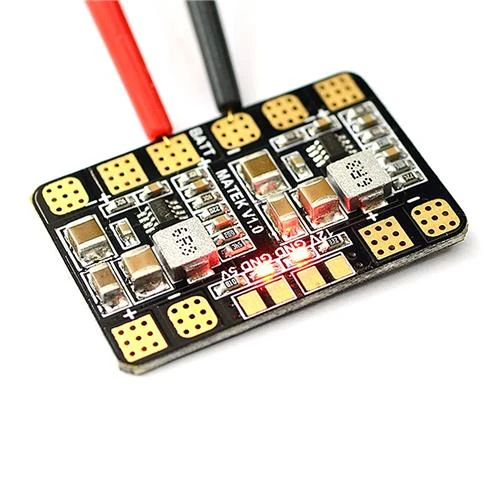 Matek Micro PDB With 5V 12V Power Distribution Board Dual BEC