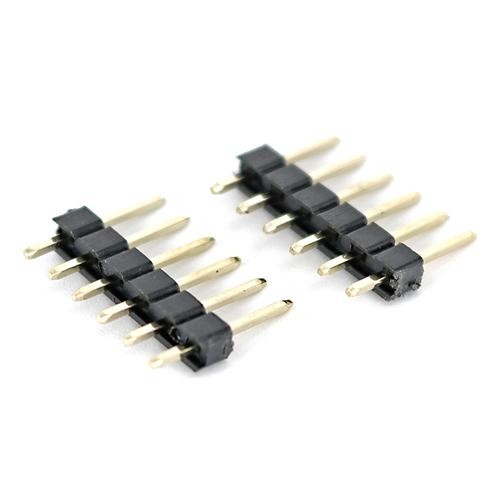 100PCS 6P Gold-plated Male Pin Header Kit