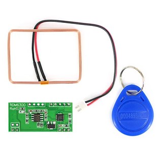 125K Serial UART RFID Card Reader Module w/ Coil / ID Key for Arduino