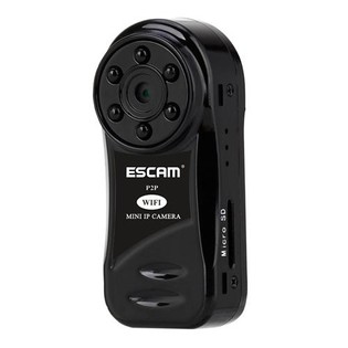 ESCAM Thumb QM10 IP Camera - Black