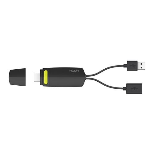 ROCK Lightning to HDMI Screen Mirroring Adapter For iPhone iPad-Black