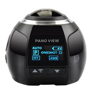 V1 Mini Panorama Camera Mini VR Camera - Black