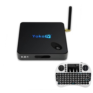 YOKATV KB1 Amlogic S905X 2G/16G Android 6.0 TV BOX + Rii i8+White