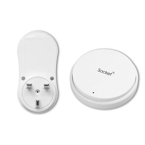 SIM1010-SP-UK Battery-free Wireless Switch Smart Socket - UK Plug