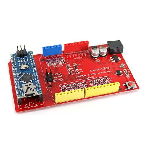 Nano Breadboard Kit With Io Expansion Board Sensor Module For Arduino
