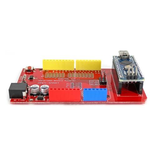 Nano Breadboard Kit With Io Expansion Board Sensor Module For Arduino