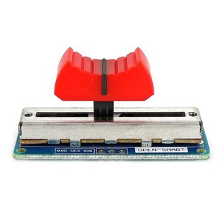 Slide Potentiometer Sensor Module with Volume Control for Arduino - Red