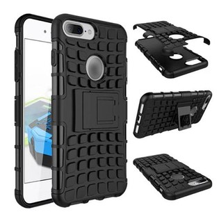 Tyre Pattern Holder Case For iPhone 7 Plus - Black