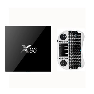 X96 4K UHD Smart TV BOX+ Rii i8+ White