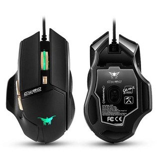 Combaterwing CW-90 6 Keys Optical Gaming Mouse - Black