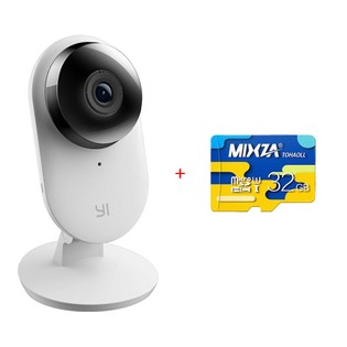US Edition YI Home Camera 2 with 32GB Micro SDFHD 1080P Ambarella S2LM ...