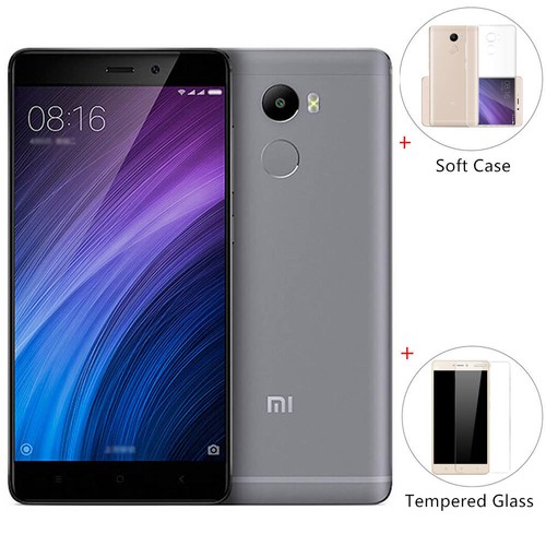 Package Xiaomi Redmi 4 2GB 16GB Smartphone - Black