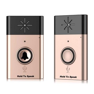 H6-1 Wireless Voice Intercom Doorbell Gold