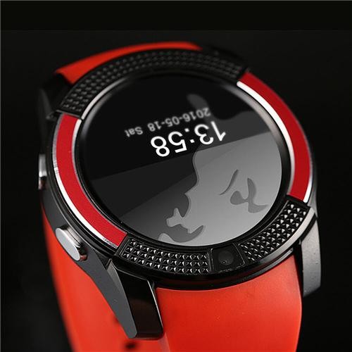 V8 Smart Watch Red
