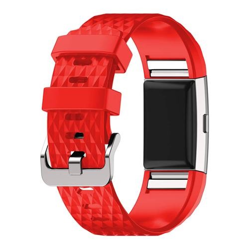 Fitbit Charge 2 Silicone Band Strap Red