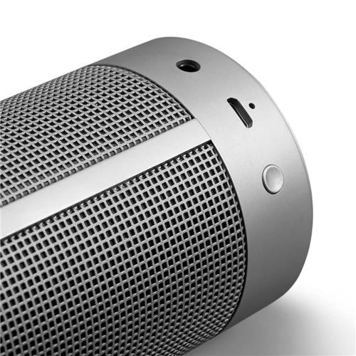 Hip-Hop Portable Wireless Bluetooth Speaker Silver
